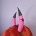 Cosplay horns pink with black star – Spicy Cat Crafts
